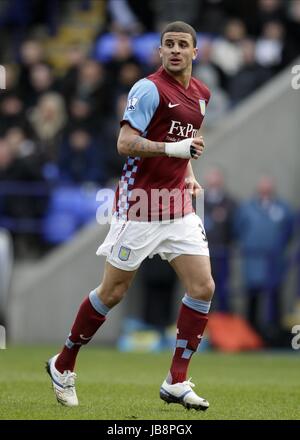 KYLE WALKER ASTON VILLA FC ASTON VILLA FC ST ANDREWS BIRMINGHAM ENGLAND ...