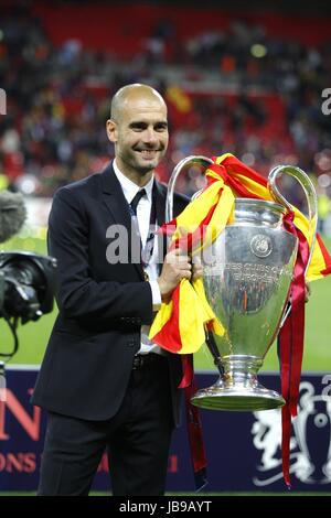 Josep Guardiola, Barcelona Stock Photo - Alamy