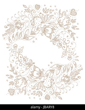 Retro kaleidoscope floral seamless border. Vintage geo gender neutral ...