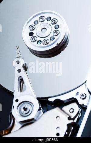 Computer Hard Drive Head Mechanism/Actuator Arm Stock Photo - Alamy