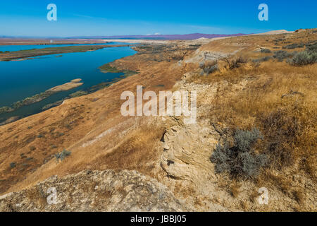 View of Columbia River in Hanford Reach National Monument, Columbia ...