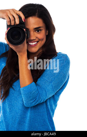 Smile Please, Say Cheese Stock Photo - Alamy