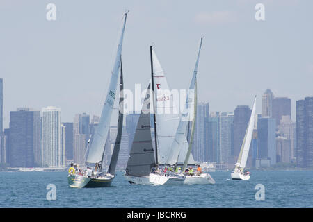 Chicago, IL, USA. 9th June, 2017. The first of three days of the ...