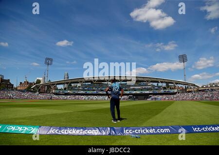 The OCS stand at the Oval Cricket Ground, London during an England ...
