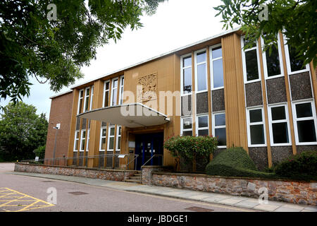 Pic by Mark Passmore. 10/06/2017 GV of Exeter Magistrates Court, Exeter ...