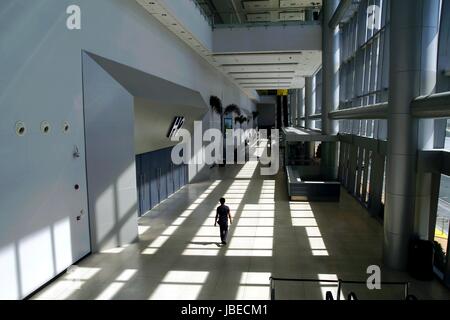 Convention Center Hallway Windows Stock Photo - Alamy