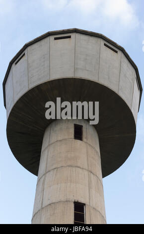 Piezometric water tower used to increase the water pressure Stock Photo ...