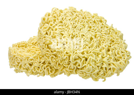 instant noodle cake isolated on the white background Stock Photo - Alamy