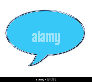 Speech bubble ready for your text Stock Photo - Alamy