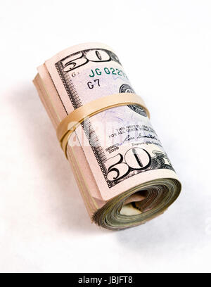 A big wad of cash worth many thousand dollars Stock Photo - Alamy