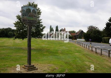View Brickendon Green, Brickendon, Hertfordshire Stock Photo - Alamy