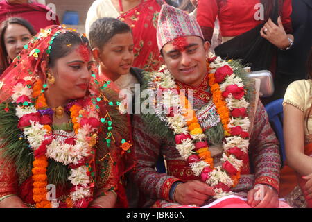 Nepali Traditional wedding ceremony bright and bright groom Stock Photo ...