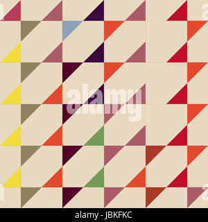 pixelized geometry seamless pattern Stock Photo - Alamy
