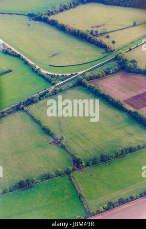 DUBLIN, IRELAND -September 27th,2016: Aerial view of the Irish ...