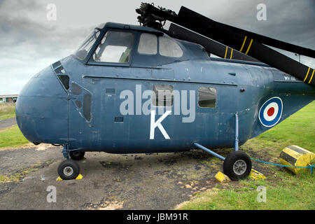 Sikorsky S.55 Helicopter Royal Navy at Solway Aviation Museum Stock ...