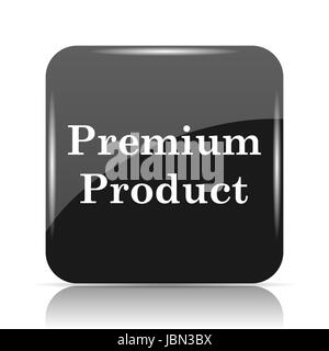 Premium product icon. Internet button on white background Stock Photo ...
