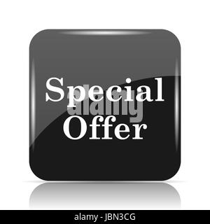 Special offer icon. Internet button on white background Stock Photo - Alamy