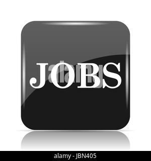 Jobs icon. Internet button on abstract background Stock Photo - Alamy