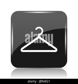 Hanger icon. Internet button on white background Stock Photo - Alamy