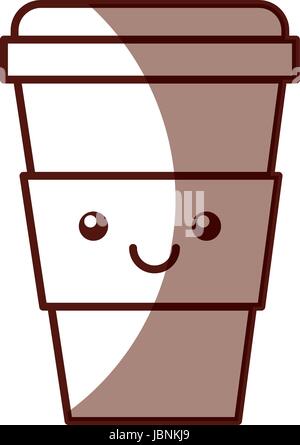 plastic cup kawaii character Stock Vector Image & Art - Alamy