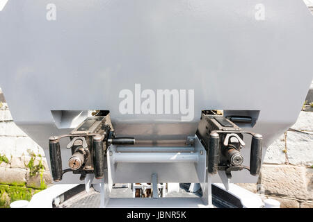 50 cal machine gun mounted on a Humvee military vehicle Stock Photo - Alamy