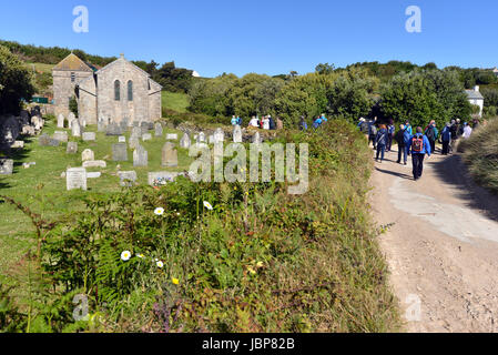 All Saints Church, Bryher, Scilly Isles Stock Photo - Alamy
