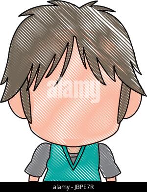 profile anime tennager faceless drawing Stock Vector Image & Art - Alamy