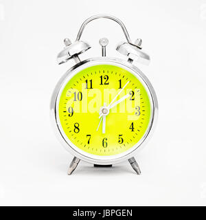 A clock showing the time at ten past four Stock Photo - Alamy
