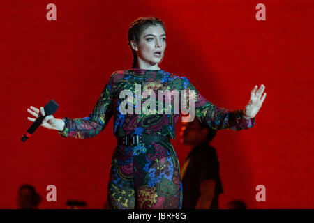 Lorde (Ella Marija Lani Yelich-O'Connor) during Outside Lands Music ...