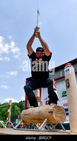 Jihlava, Czech Republic. 11th June, 2017. Swiss DAVID BIRRER in action ...