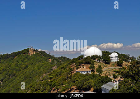 120 inch telescope, Lick Observatory, Mount Hamilton, California Stock ...