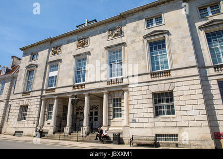 Lewes Town Hall in the High Street East Sussex UK Stock Photo - Alamy