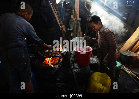 Mofo Gasy is a traditional Malagasy savoury rice cake Stock Photo - Alamy