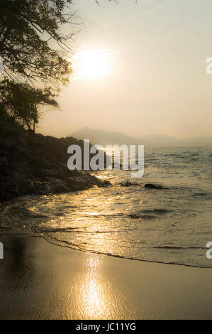 Mexico, Colima, Manzanillo. Manzanillo Bay / Sunset Stock Photo - Alamy