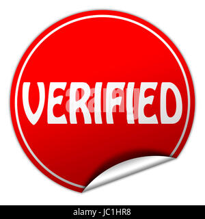 rejected round red sticker isolated on white Stock Photo - Alamy