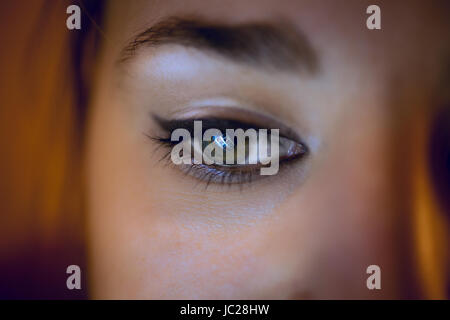 Closeup shot of the keyboard of a laptop with a nice color Stock Photo ...