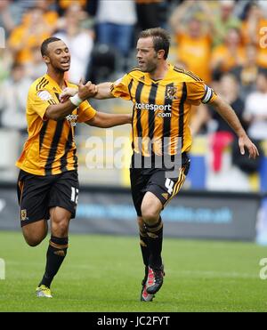 JOHN BOSTOCK & IAN ASHBEE CELE HULL CITY V SWANSEA CITY KC STADIUM HULL ...