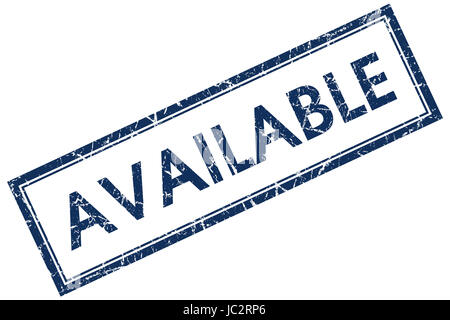 available square blue grunge vintage isolated label Stock Photo - Alamy