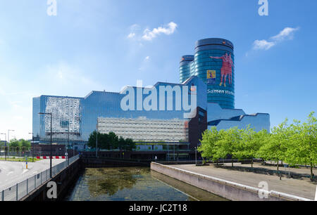 The Dutch Rabobank headquarters building in the city of Utrecht, the ...