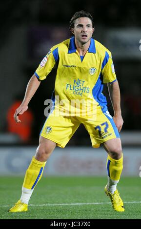 DAVIDE SOMMA LEEDS UNITED FC LEEDS UNITED FC KC STADIUM HULL ENGLAND 01 ...