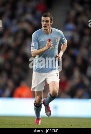 ADAM JOHNSON MANCHESTER CITY FC MANCHESTER CITY FC ETHIAD STADIUM ...