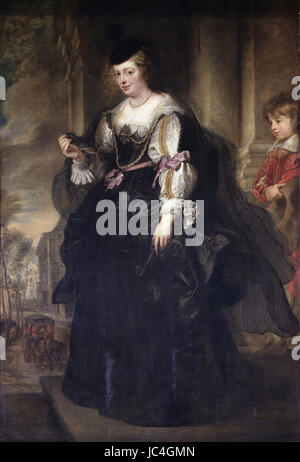 Portrait of Helene Fourment with a Coach 1639 by Peter Paul Rubens ...