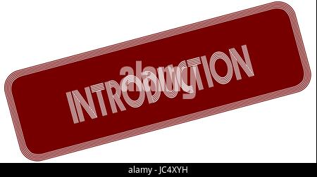 Illustration of an introduction concept Stock Photo - Alamy