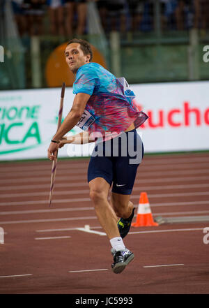 Men's Javelin, Diamond League, Rome 2017 Stock Photo - Alamy