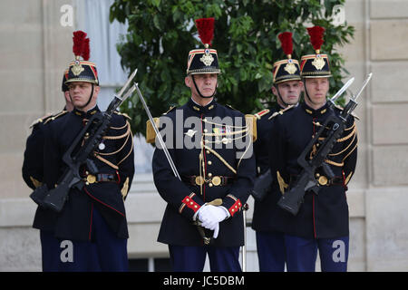 France, Paris, Republican guard of the Elysee Palace Stock Photo - Alamy