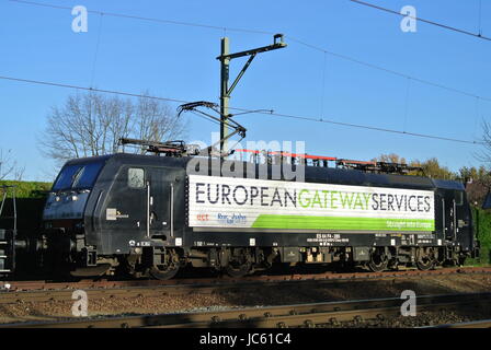 European Gateway Services Class 189 electric locomotive and diesel ...