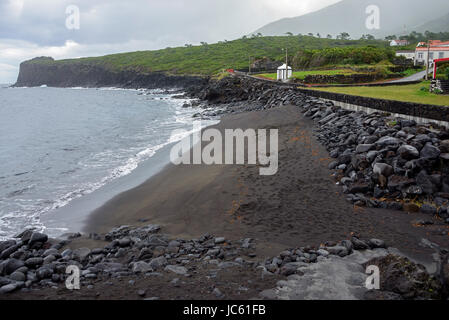 Beach, Prainha do Norte, Pico, Azores, Portugal, Baia de Areia Stock ...