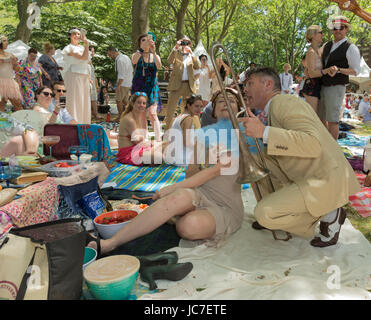 Michael Arenella preforms at 12th annual Jazz Age lawn party on ...