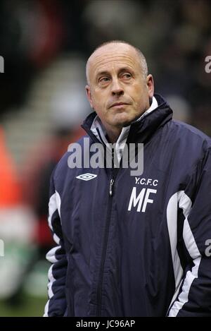 MARTIN FOYLE YORK CITY FC MANAGER BRITANNIA STADIUM STOKE ENGLAND 02 ...