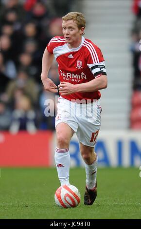 BARRY ROBSON MIDDLESBROUGH FC RIVERSIDE STADIUM MIDDLESBROUGH ENGLAND ...